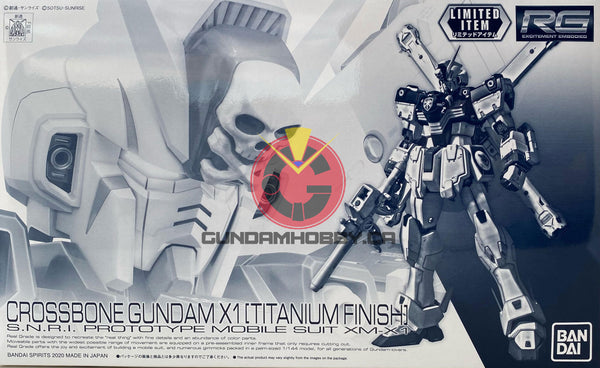 RG - Crossbone Gundam X1 [Titanium Finish] – GundamHobby.ca