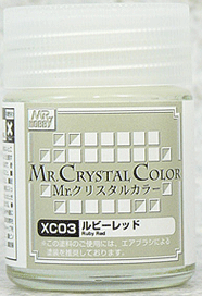 Mr. Crystal Colour - Ruby Red (XC03) – GundamHobby.ca